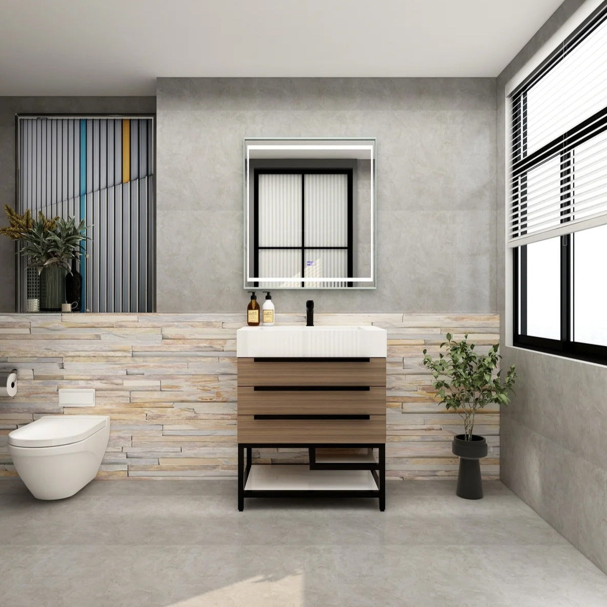 Boreal 30“ Freestanding Bathroom Vanity – Vania Bath
